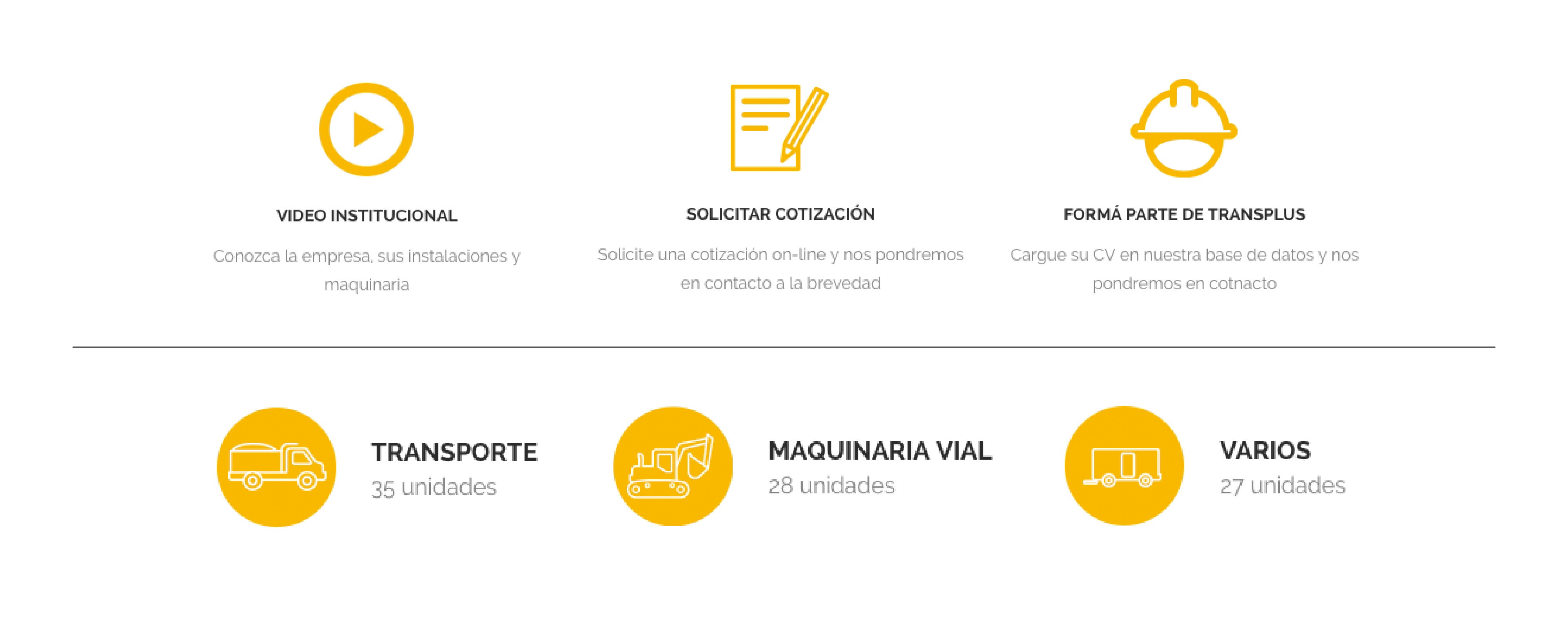 Transplus | Transport services | Aeronave visual | Communication experts